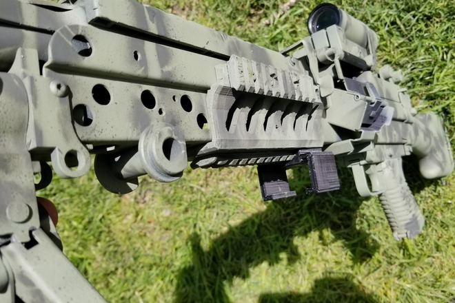 Rail mounted Bipod Keeper M249 - Airsoft Smugglers