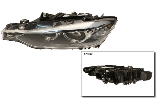 2014 BMW 320i - LH Headlight Xenon w/ Adaptive - MEGAPARTS