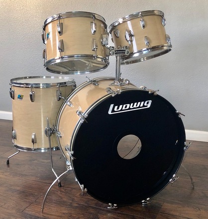 1970s Ludwig Maple Cortex kit big beat 24/12/13/16 3ply shell pak ...