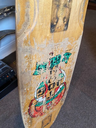 1978 DOGTOWN JIM MUIR SKATEBOARD DECK, RARE! - ACTION VINTAGE 1978 DOGTOWN JIM MUIR SKATEBOARD DECK, RARE! - ACTION VINTAGE