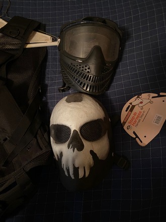 EVIKE Ghost Bravo Mask and Mag Carrier - Airsoft Smugglers