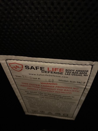 Safe life Defense Level 3a Plus Soft Body Armor - Airsoft Smugglers