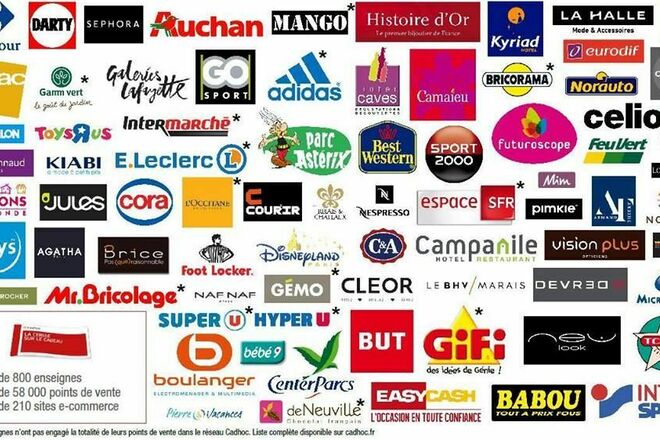 Chèque cadeaux UP Cadhoc - Tous rayons autorisés (210€) à vendre pour ...