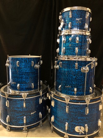 Vintage 6 piece Rogers Drum Set - DrumSellers.com