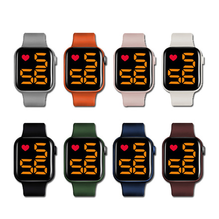 40PCS Fashion Sports Simple LED Watch Child Young Student - Simplelots ...