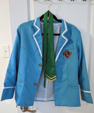 Ensemble Stars Uniform Jacket with Green Tie - Lumikha Cosplay Resale