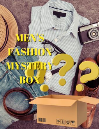 25$ MEN'S FASHION MYSTERY BOX - Simplelots Bulk Wholesale Liquidation
