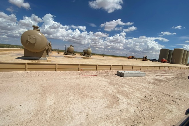 Secondary Containment Installation — Trunkline