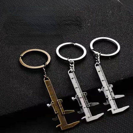 Vernier caliper keychain DIY keychain pendant - 50 pcs - Simplelots ...