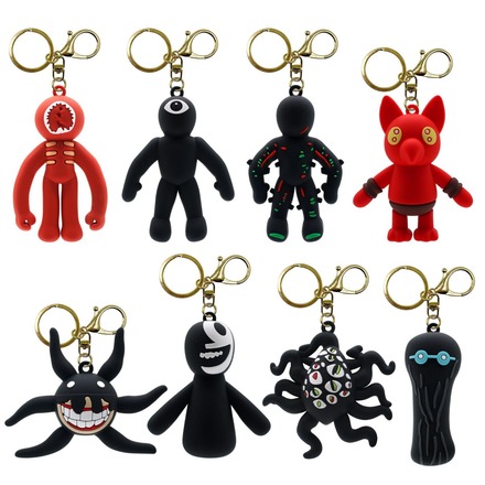Doors Roblox Figure Keychain Horror in the door pendant - 45 pcs ...