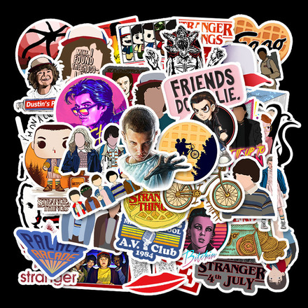 Stranger Things Waterproof Graffiti Sticker - 1000 pcs - Simplelots ...