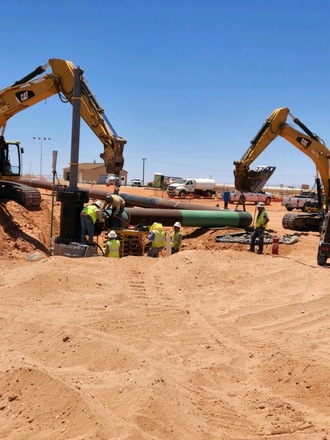 30" ILI Modifications and 30" Double Stopple Bypass — Trunkline