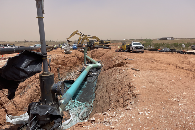 30" ILI Modifications and 30" Double Stopple Bypass — Trunkline