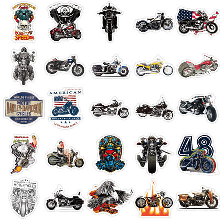 motorcycle Harley graffiti sticker car sticker - 750 pcs - Simplelots ...