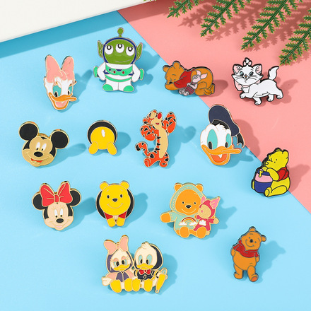 100pcs cute cartoon character brooch - Simplelots Bulk Wholesale ...