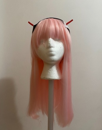 Zero Two XXL Cosplay Darling in the Franxx WIG INCLUDED - Lumikha ...