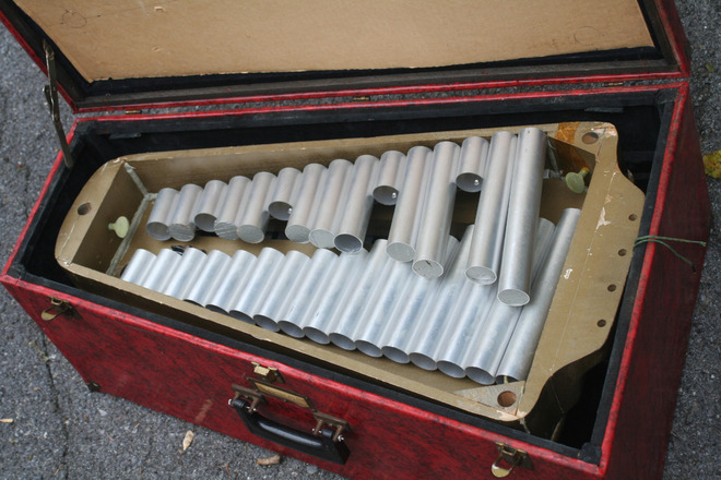 Unique 1950s Xylophone w/case - DrumSellers.com
