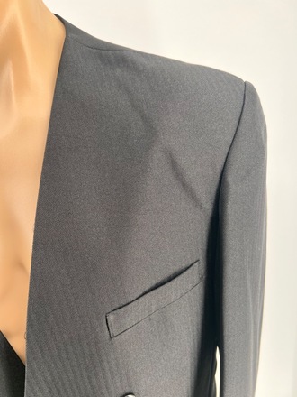 12 NWT PRONTI Collarless Suits Black - Simplelots Wholesale Liquidation