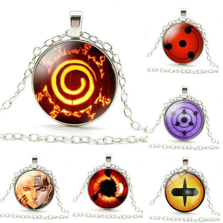 100pcs Naruto Time Gem Pendant Necklace - Simplelots Bulk Wholesale ...