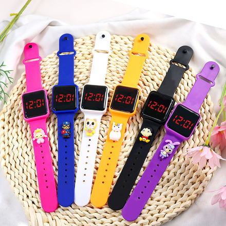 50PCS Children's square doll led Digital watch - Simplelots Bulk ...