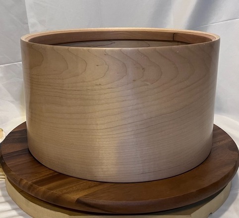 Famous Drum Co. Steam-bent, single-ply maple shell 8"x14" - DrumSellers.com