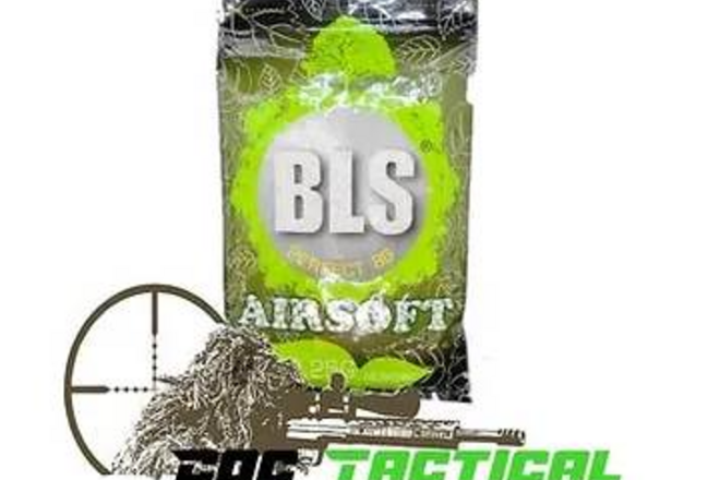 BLS 0.25G BIO BBs- 1KG - Airsoft Smugglers