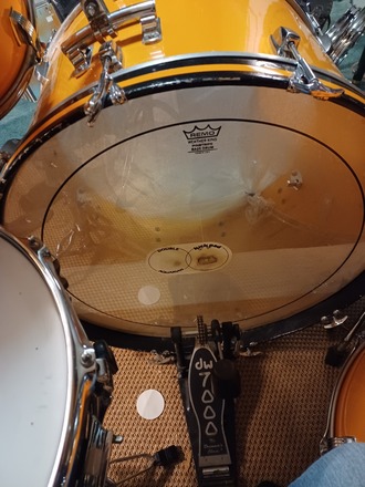 1979 Ludwig Yellow Cortex Special order kit/ Large Sizes/ Photos ...