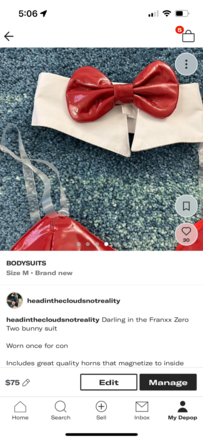 Zero Two Bunny Suit - Lumikha Cosplay Resale