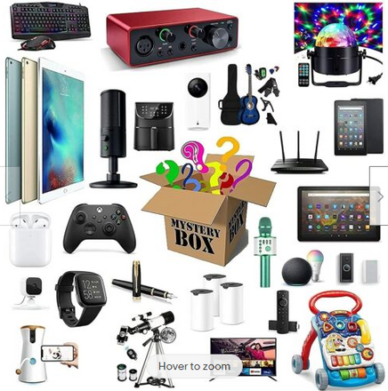 mystery box | electronic mystery box | tech mystery box - Simplelots ...