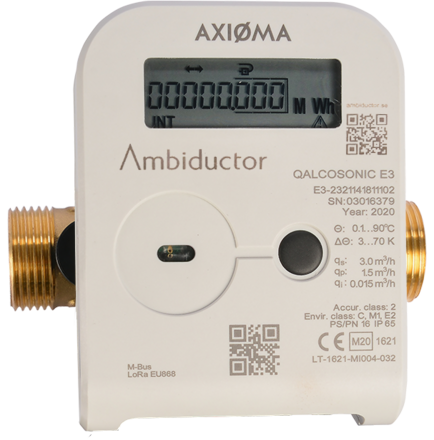 Ultrasonic Heat and Cooling Meter - Qalcosonic E3 (Multi Access ...
