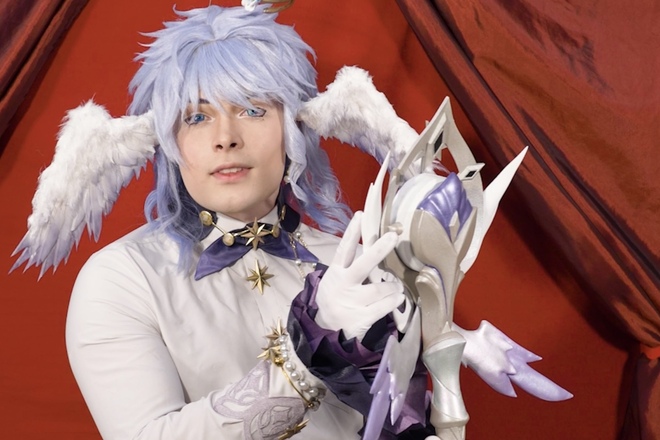 Genderbend Robin Honkai Star rail cosplay - Lumikha Cosplay Resale