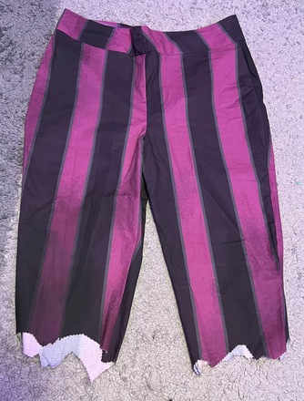 Jinx Arcane Purple Striped Pants - Lumikha Cosplay Resale