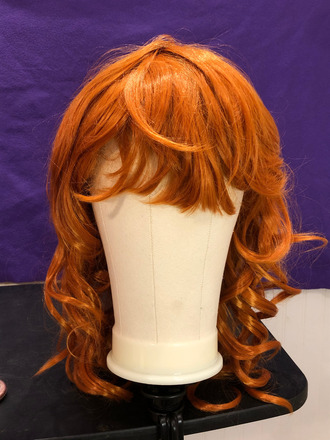 Curly Copper Red Epic Cosplay WIg - Lumikha Cosplay Resale