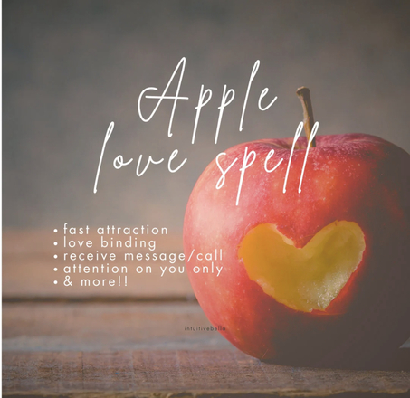 Full moon special ..Apple love spell /attract specific person - eMystics
