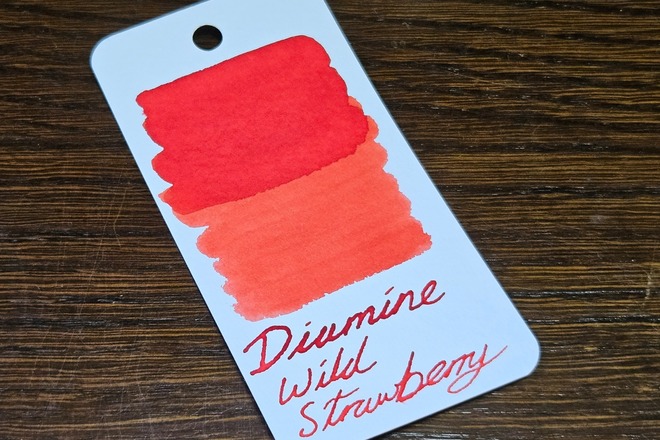 Diamine Wild Strawberry Ink Sample 5ml - Pensharing