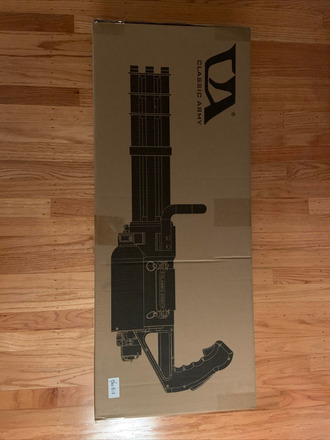 Classic Army M132 HPA Powered Rotating Multi-Barrel Micro Gun - Airsoft ...