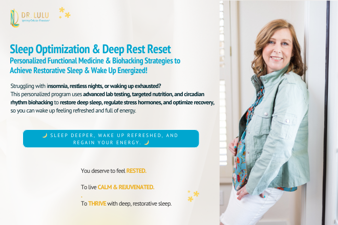 Book Sleep Optimization & Deep Rest Reset with Dr. LuLu on Well Me ...