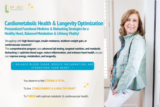 Book Cardiometabolic Health & Longevity Optimization with Dr. LuLu on ...