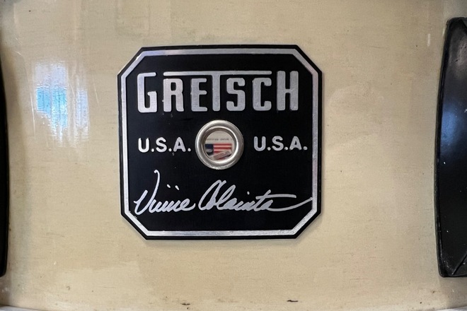 Gretsch Vinnie Colaiuta Signature 14" x 5" White Wash 2005 - DrumSellers.com