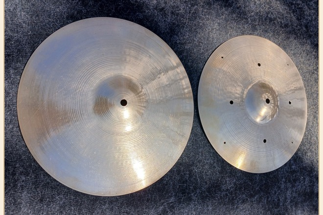ZILDJIAN ROCK HI-HATS (PAIR) 14" (1980'S) - DrumSellers.com