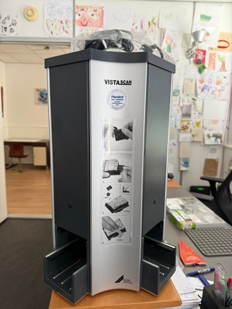 Durr Vistascan Perio met plaatjes en 3 cassettes - Mondzorg Marktplaats