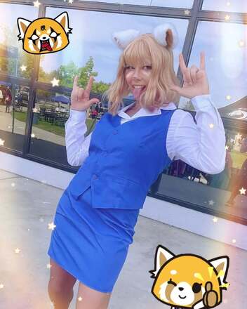 Aggretsuko Retsuko Work Cosplay - Lumikha Cosplay Resale