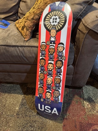 Team USA Skate Deck by Zeeb Labs - ACTION VINTAGE