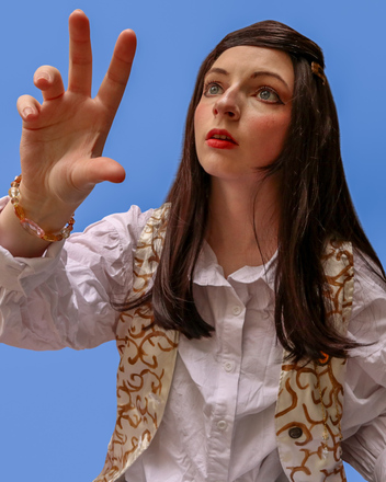 Sarah Williams Labyrinth Costume+Wig [S] - Lumikha Cosplay Resale